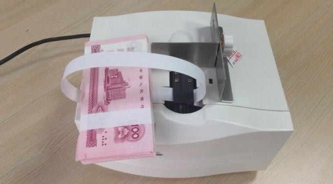 Currency Note Packer use/high quality automatic money bundling machine ...