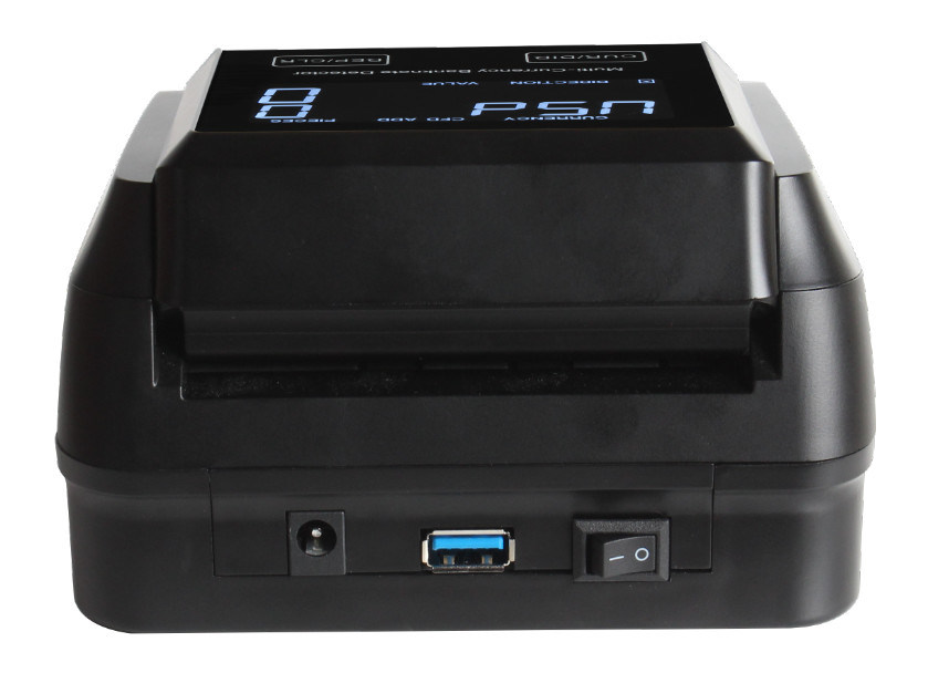 Portable fake money detector machine mini banknote detector for USD ...