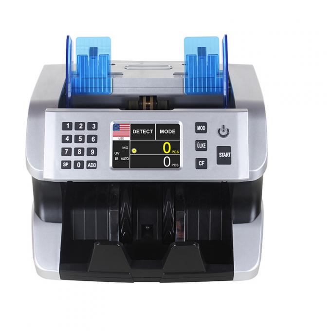 FRONT LOADING COUNTING MACHINE with UV+MG DETECTION heavy-duty banknote ...